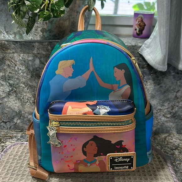 Loungefly | Bags | Loungefly Disney Pocahontas Princess Scene Mini ...